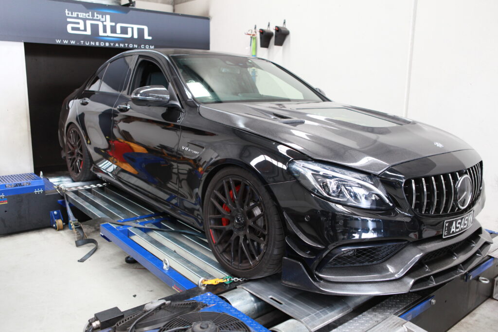 Mercedes C63S AMG | Stage 2 | 379kW | Factory ECU Dyno Tune Melbourne