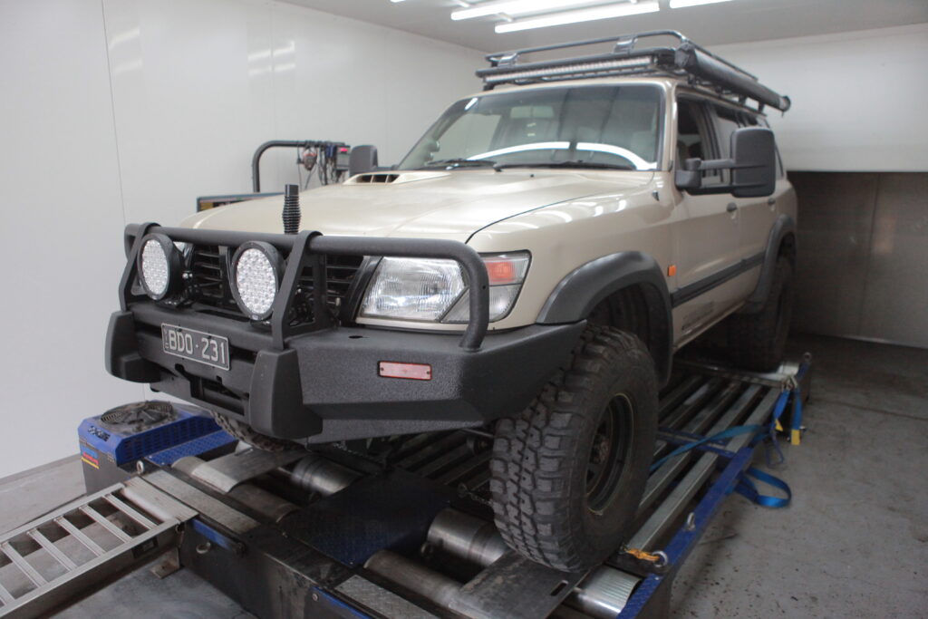 Nissan Patrol Barra Swap | Stage 2 | 234kW | Factory ECU Dyno Tune ...
