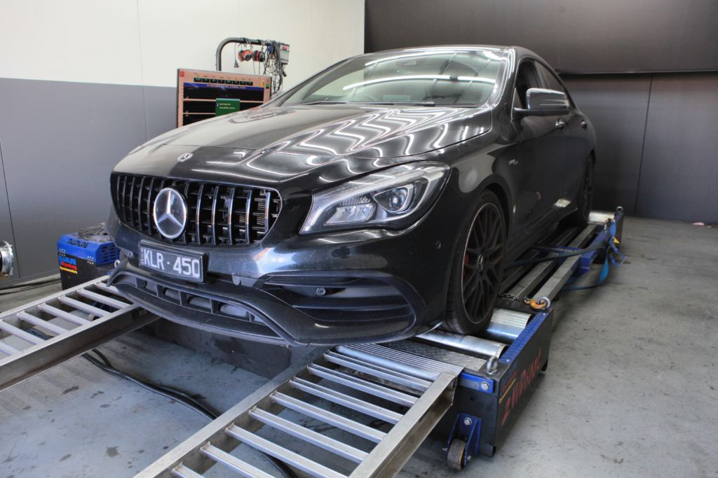 Mercedes CLA45 AMG Stage 1 | Stage 1 | 224kW | Factory ECU Dyno Tune Melbourne