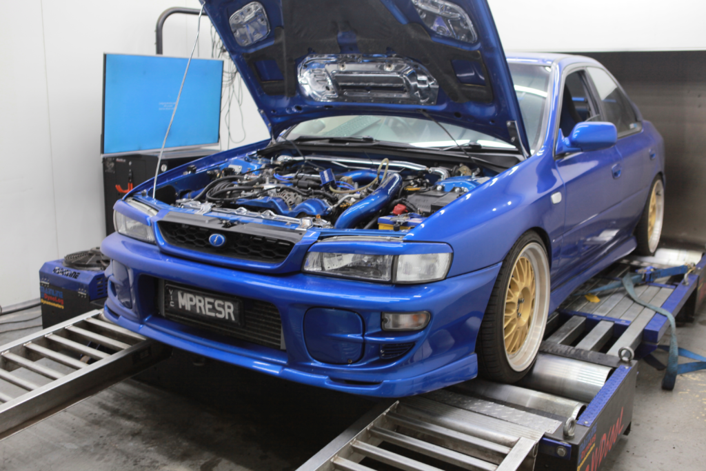 Subaru WRX GC8 | Stage 2 | 170kW | Apexi Power FC ECU Dyno Tune Melbourne